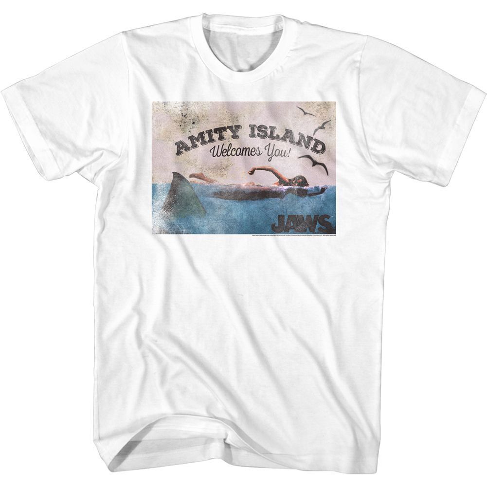 Jaws Welcome Movie Shirt - Walmart.com