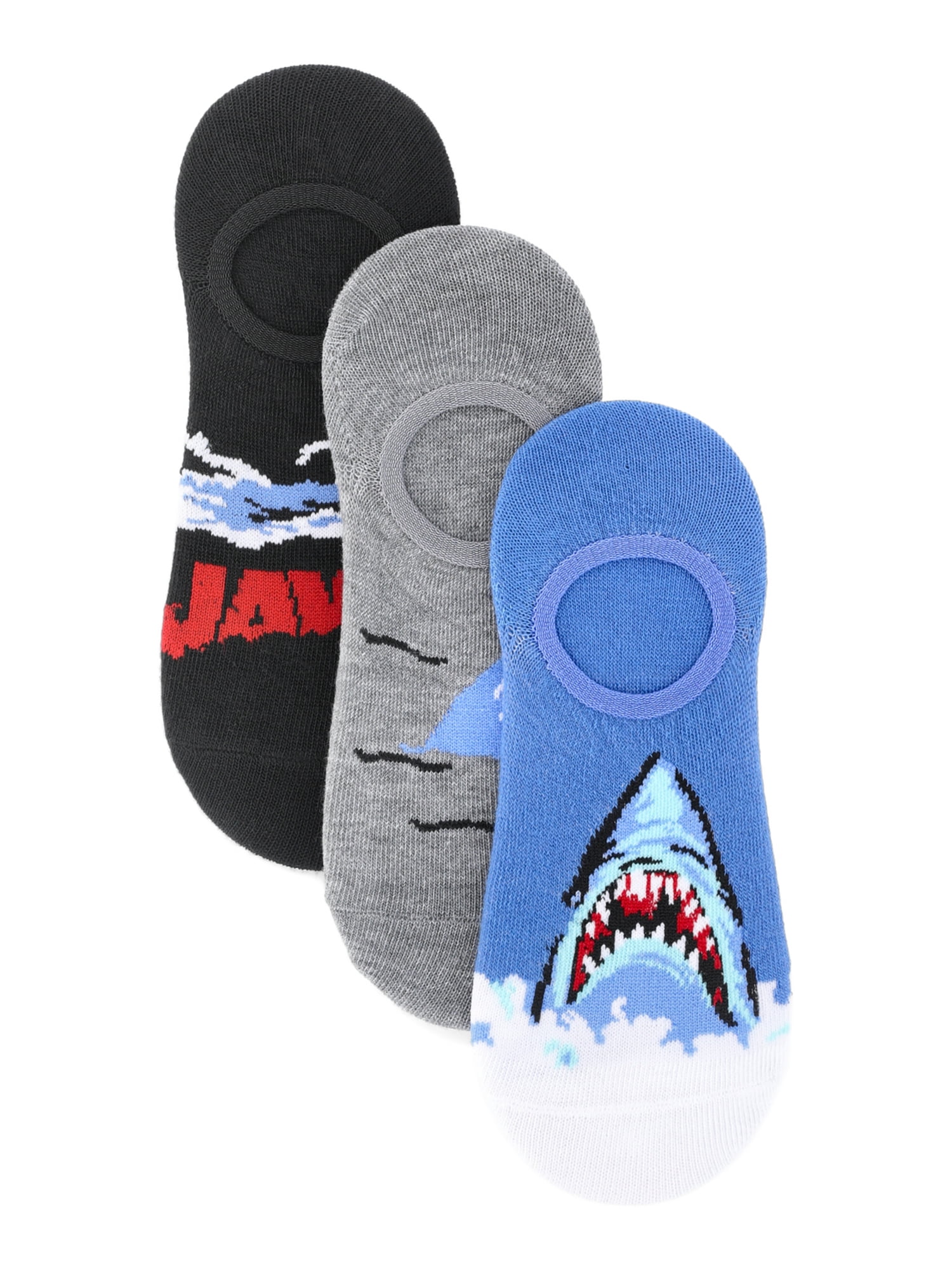 Jaws Women's No Show Liner Socks, 3-Pack - Walmart.com