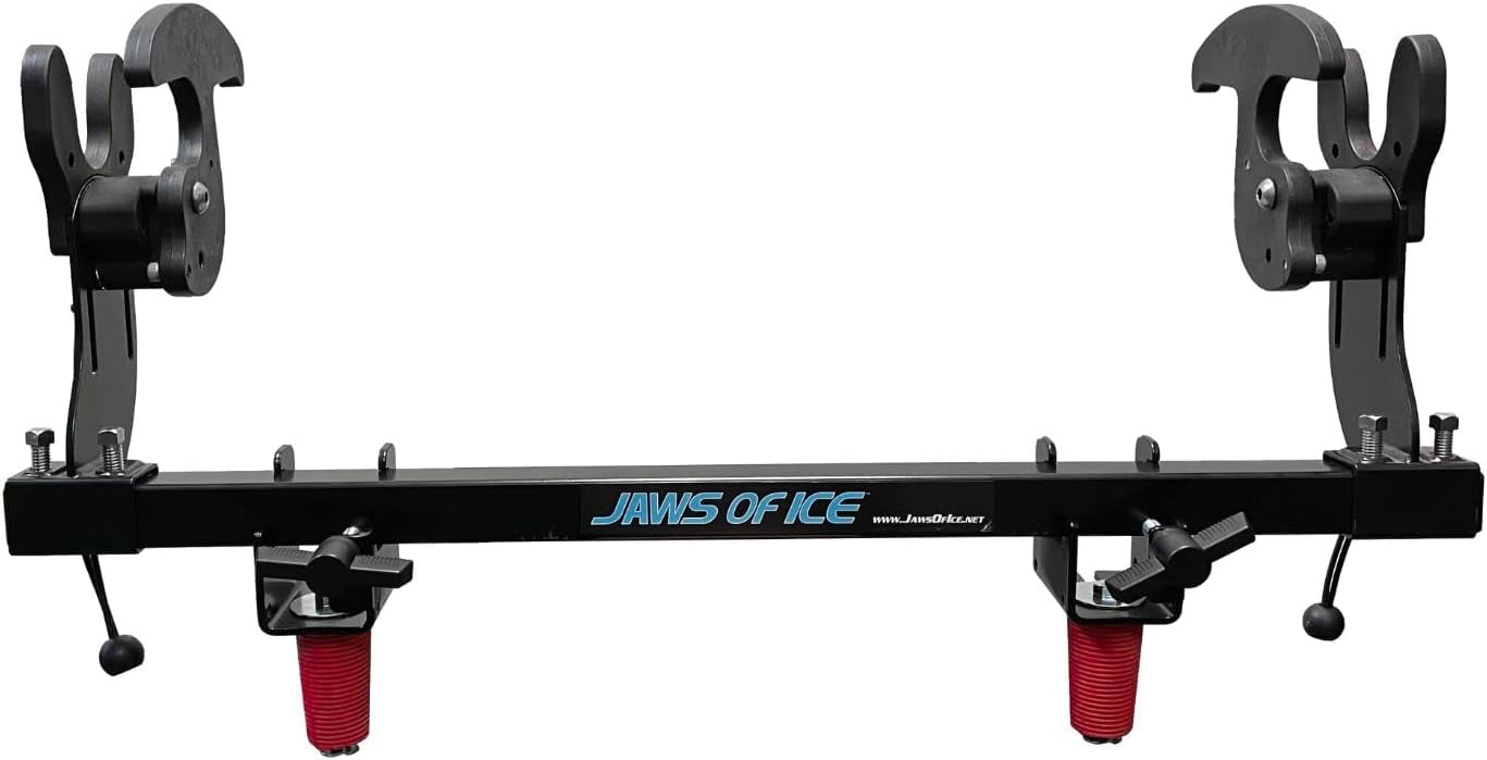 Jaws of Ice Ice Auger Carrier Mount Rack for ATV UTV Snowmobile ...