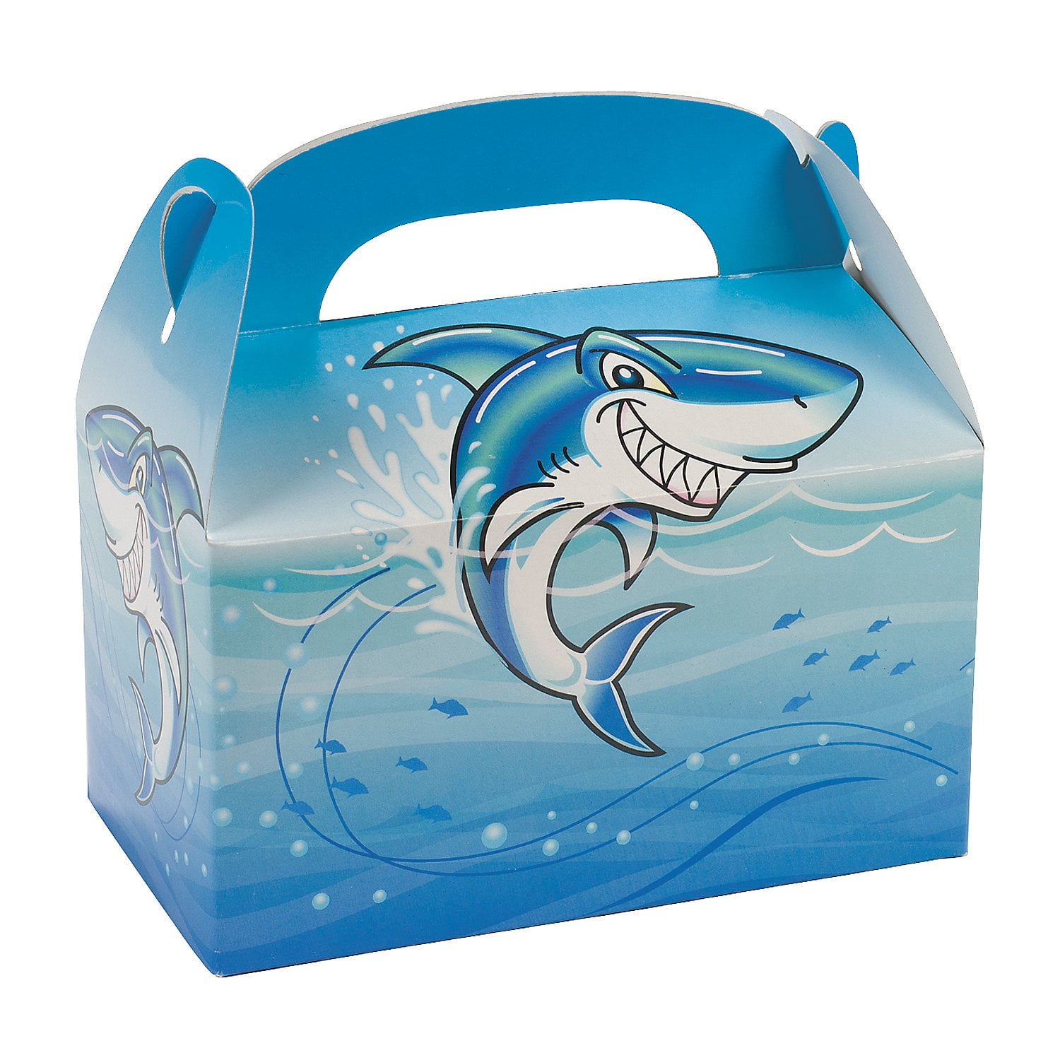 Jawsome Shark Treat Boxes - Party Supplies - 12 Pieces - Walmart.com