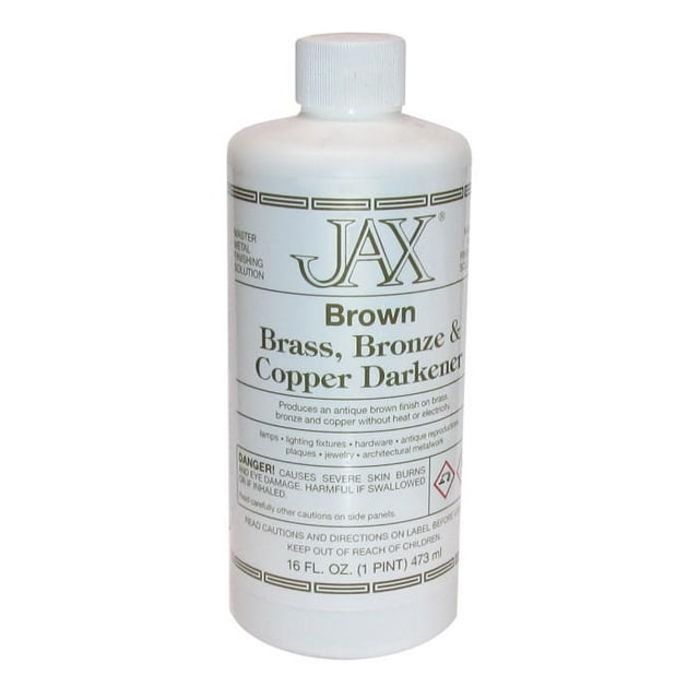 Jax Brown Patina for Copper, Brass, & Bronze - 16oz. - Walmart.com