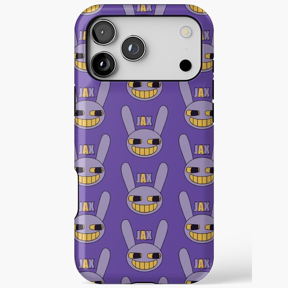 Jax Character Name Digital Circus Case for iPhone 17 to 11 Pro Max ...
