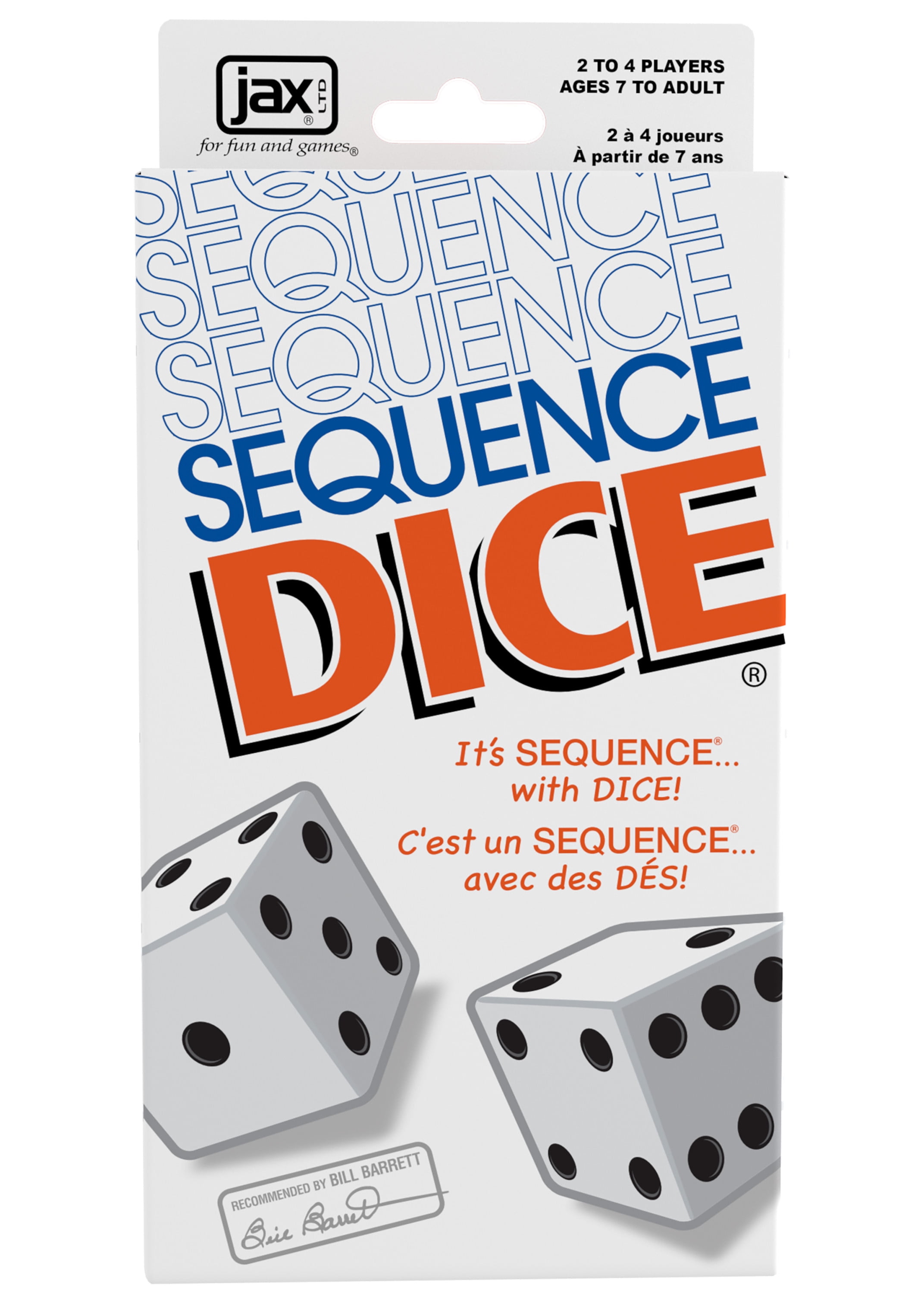 Jax SEQUENCE Dice Peggable - Bilingual - Walmart.com