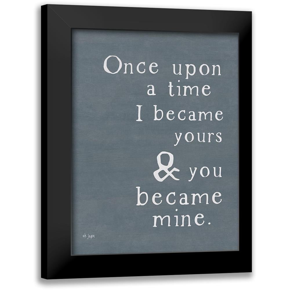 Jaxn Blvd. 12x14 Black Modern Framed Museum Art Print Titled - Once ...