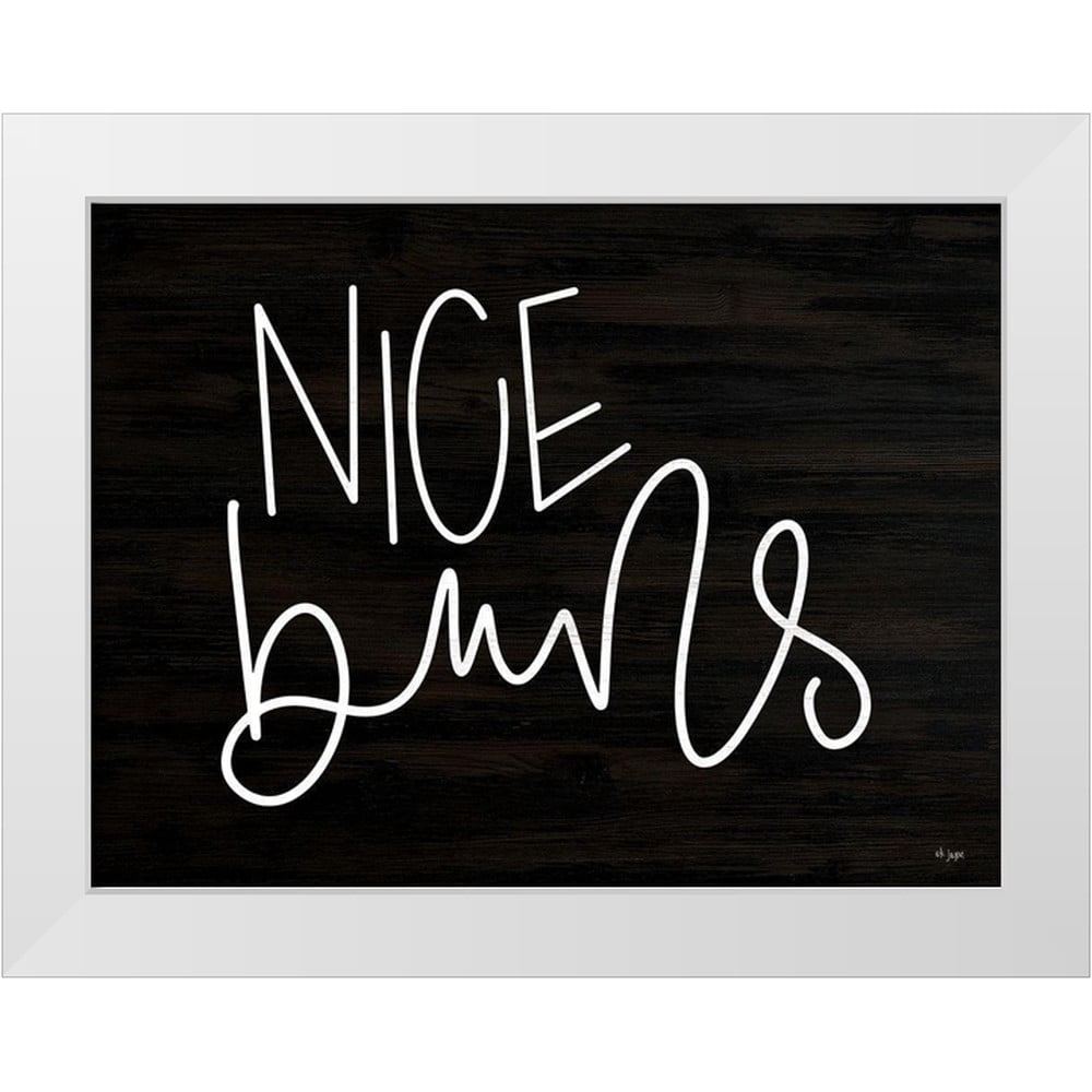 Jaxn Blvd. 14x12 White Modern Wood Framed Museum Art Print Titled ...