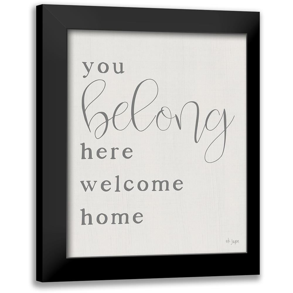 Jaxn Blvd. 15x18 Black Modern Framed Museum Art Print Titled - You ...