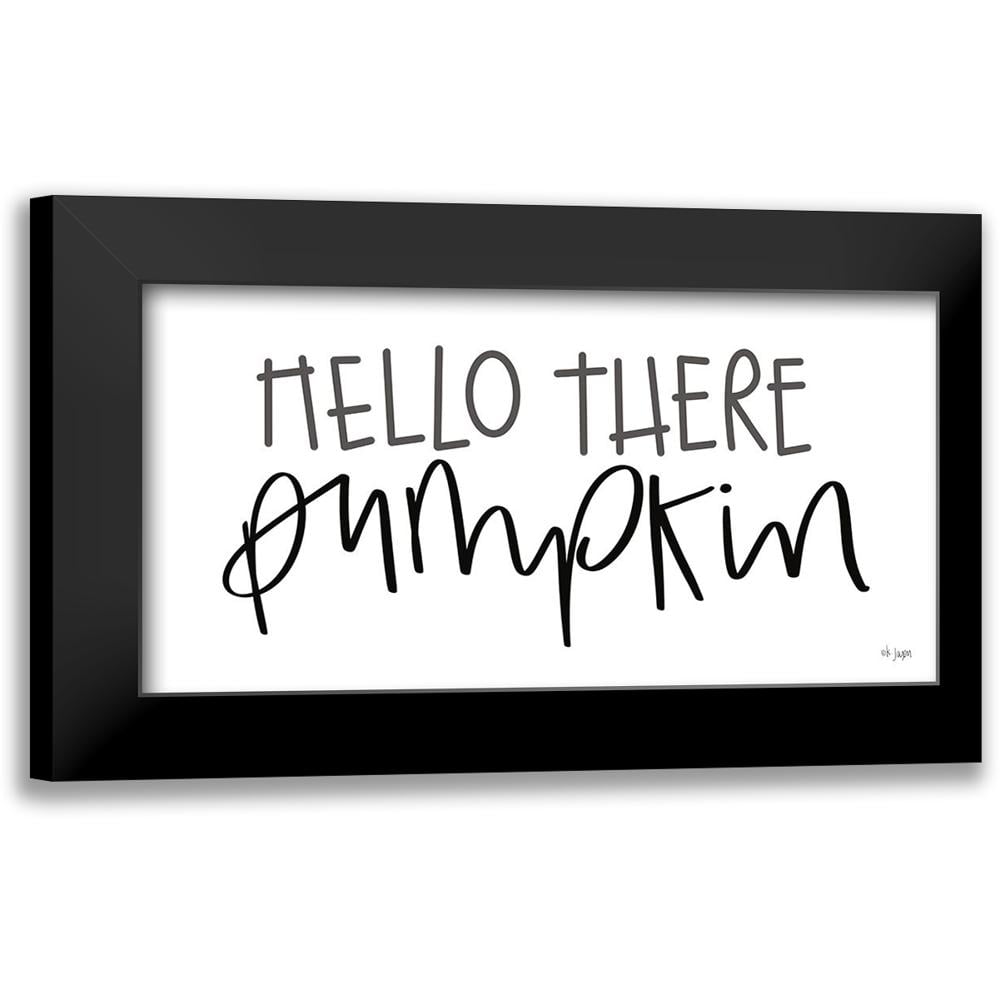 Jaxn Blvd. 18x11 Black Modern Framed Museum Art Print Titled - Hello ...
