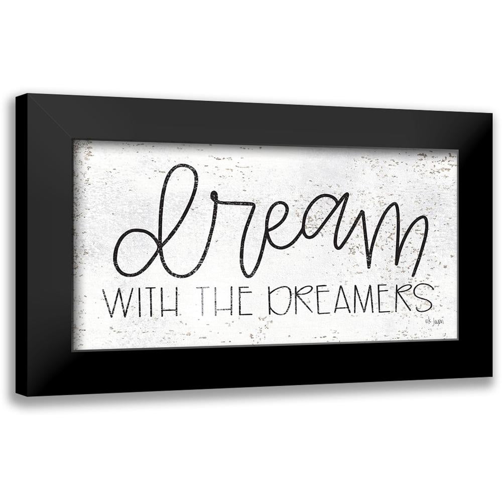 Jaxn Blvd. 24x14 Black Modern Framed Museum Art Print Titled - Dream ...