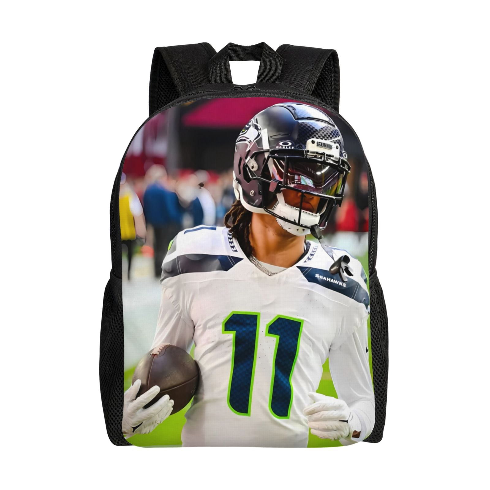 Jaxon Smith-Njigba Player Large Capacity Backpack American Football Fan ...