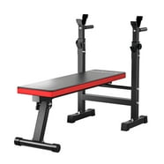 Weider Pro 265 Standard Weight Bench with 80 lb. Vinyl Weight Set ...
