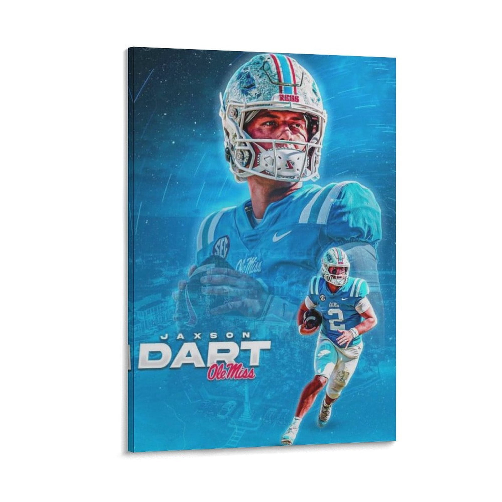 Jaxson Dart Canvas Poster Room Aesthetic Poster Print Art Wall Painting ...