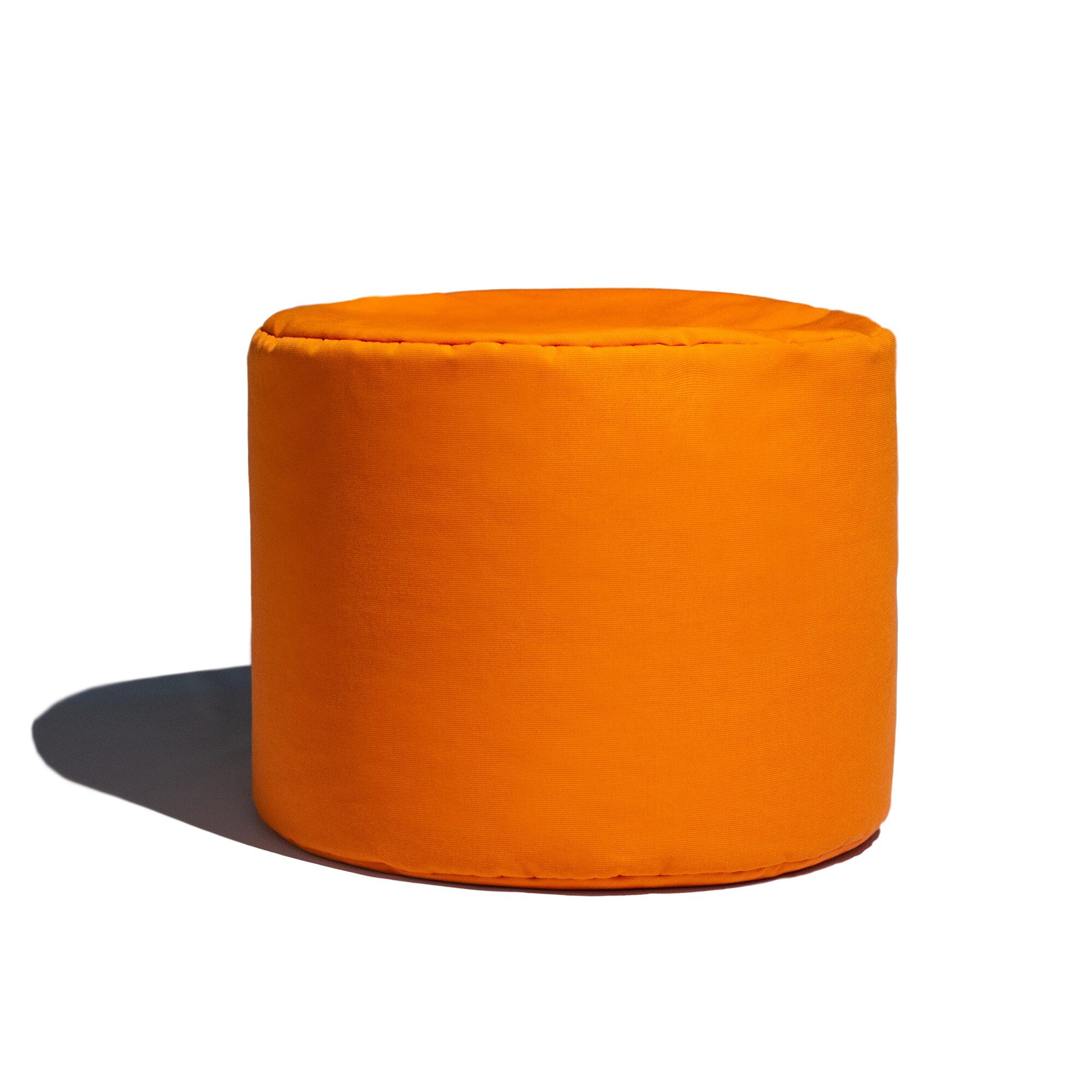 Jaxx Bean Bags Jaxx Sunbrella Patio Bean Bag Pouf Ottoman Tangerine ...