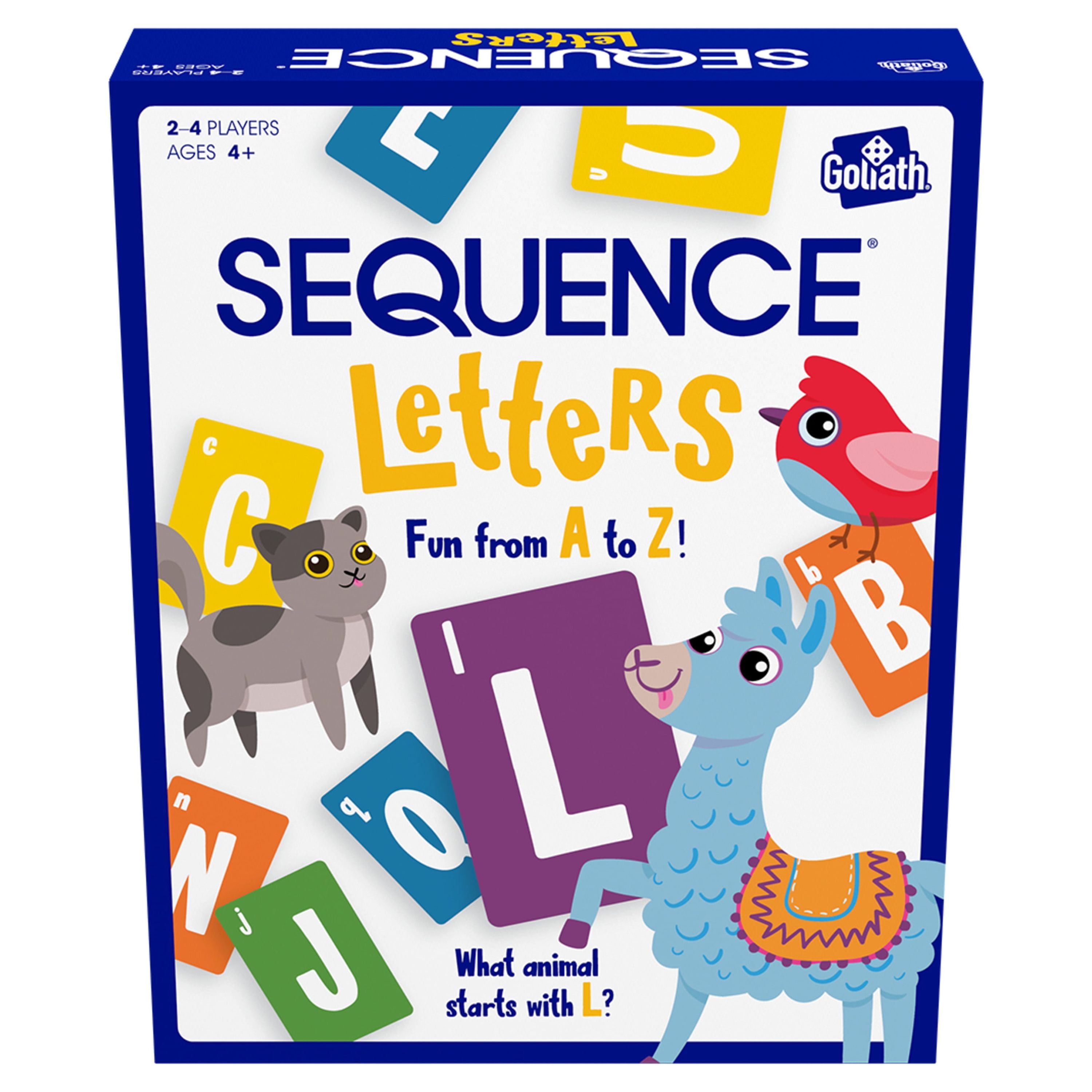 Jaxx Sequence Letters Board Game for Kids - Walmart.com