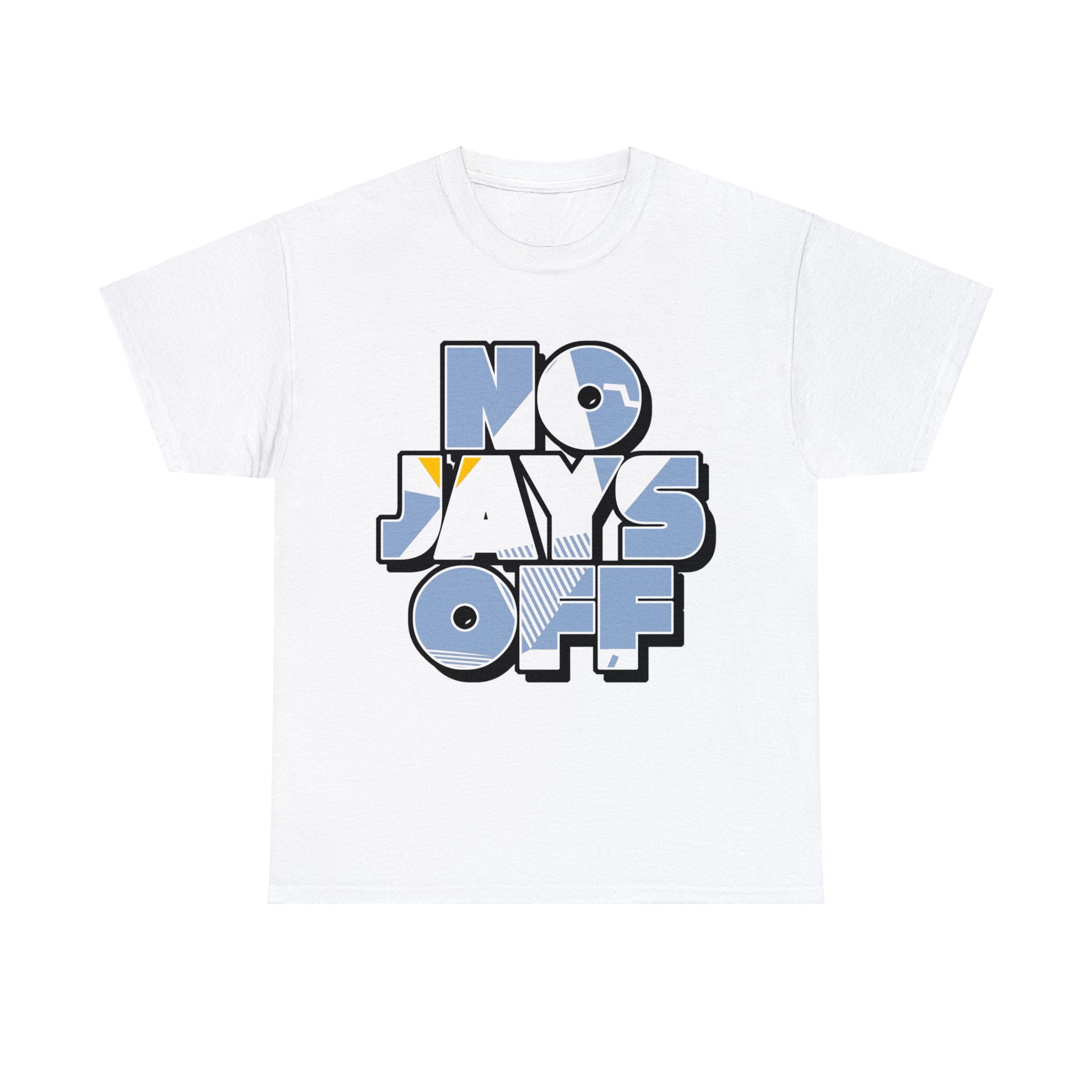 Jay All Day Retro Blue Grey Sneaker Tee Shirt White - Walmart.com