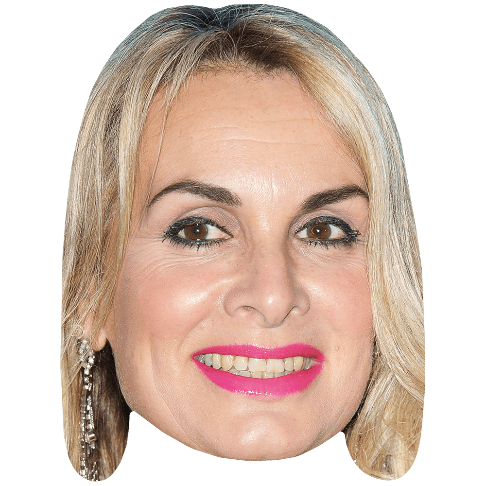 Jay Aston (Smile) Celebrity Mask, Flat Card Face, Fancy Dress Mask ...