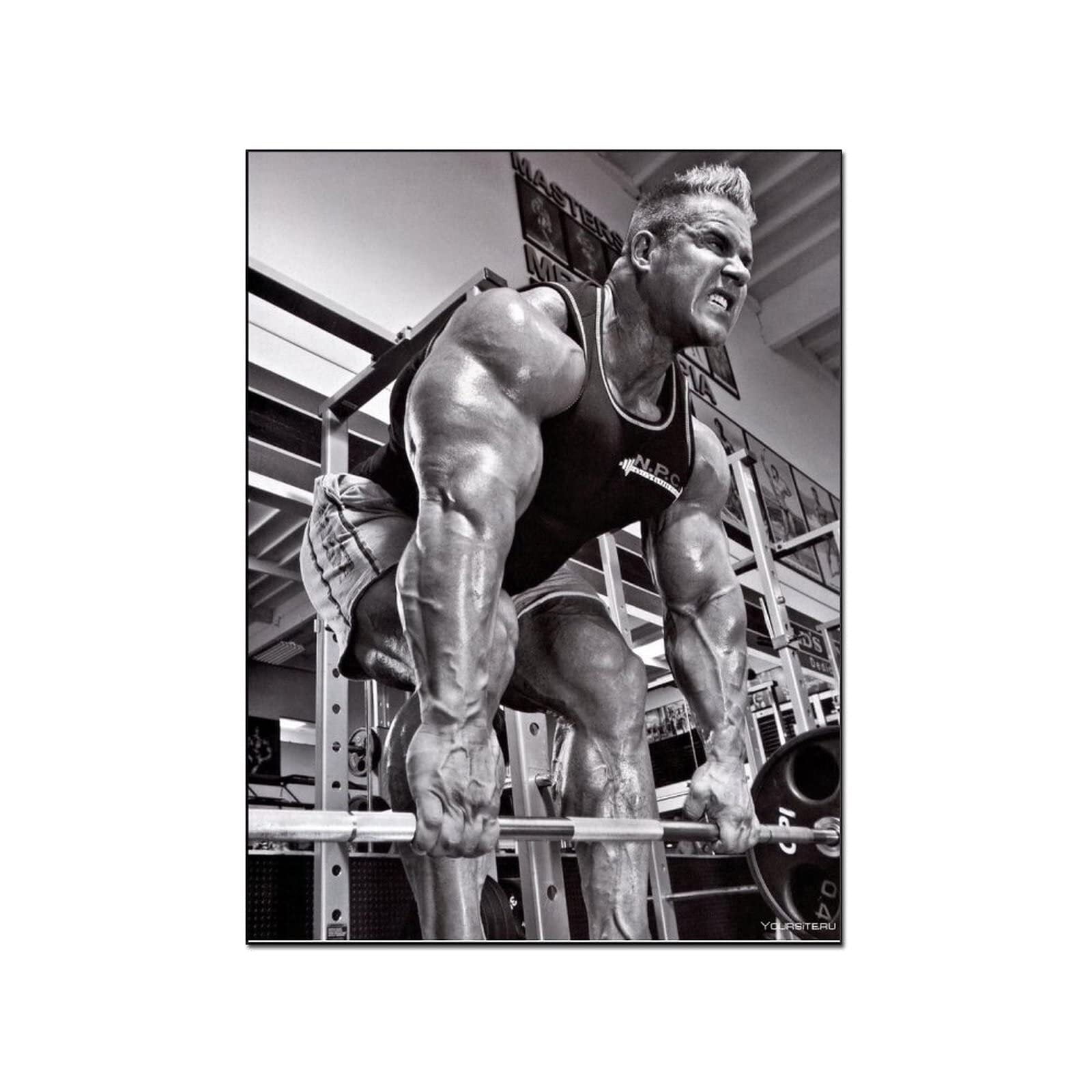 Jay Cutler Bodybuilding Poster Wall Art Poster Personal Gift Gym ...