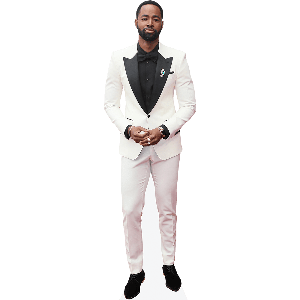 Jay Ellis (White Outfit) Lifesize Cardboard Cutout Standee - Walmart.com