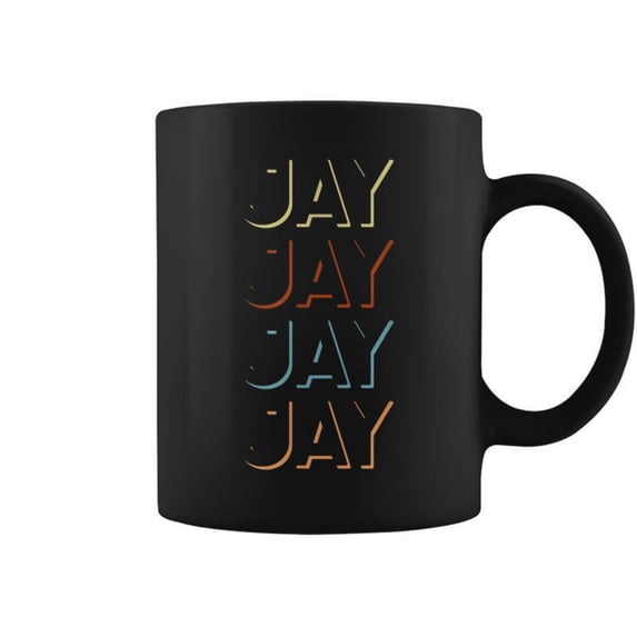 Jay First Name My Personalized Named Coffee Mugs - Walmart.com