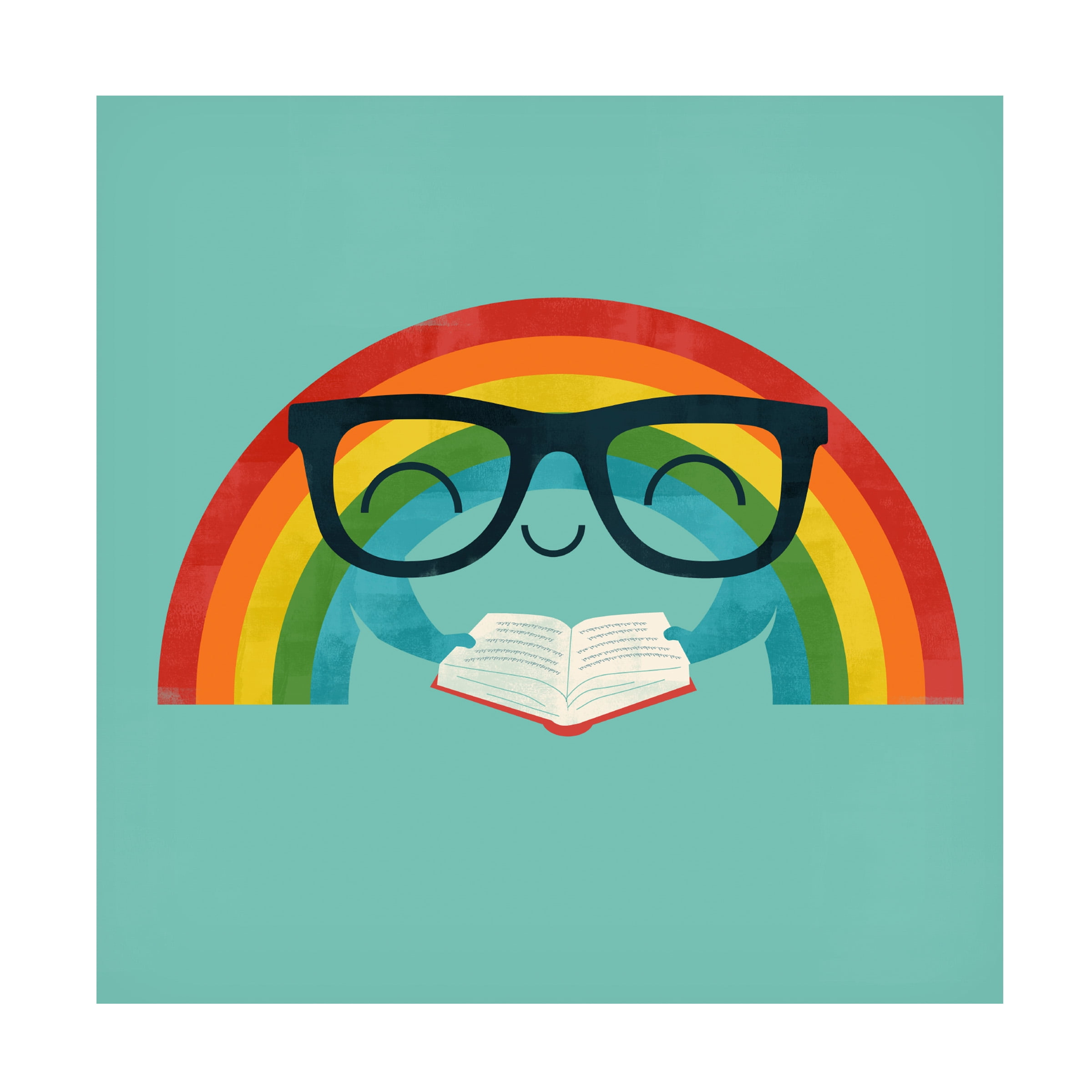 Jay Fleck 'Brainbow' Canvas Art - Walmart.com