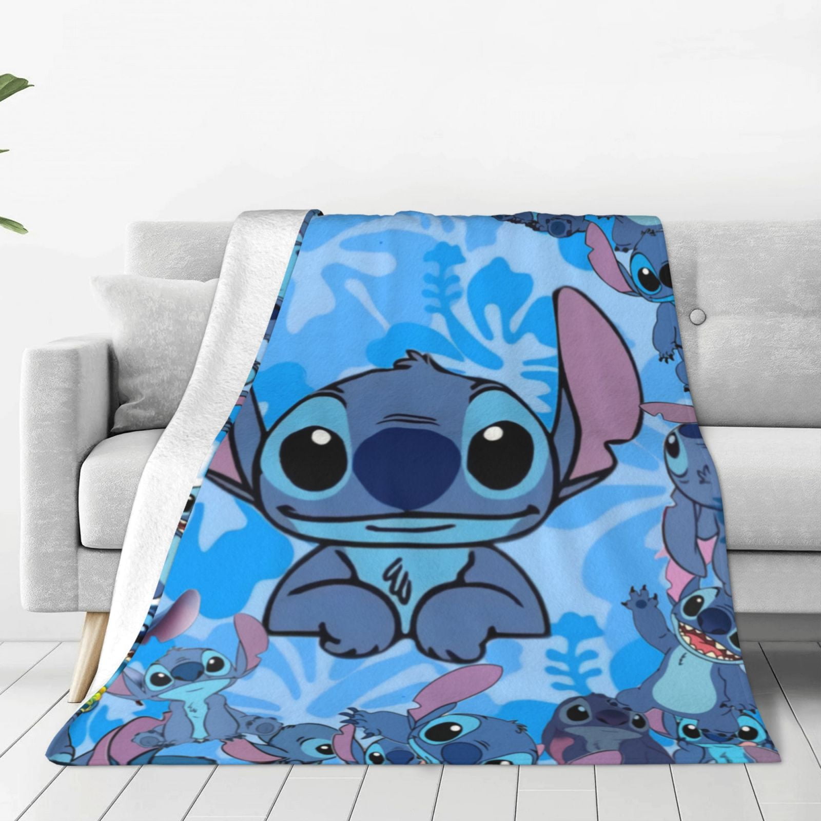 Jay Franco Disney Lilo and Stitch Blanket Cartoon Blanket Home Cute ...