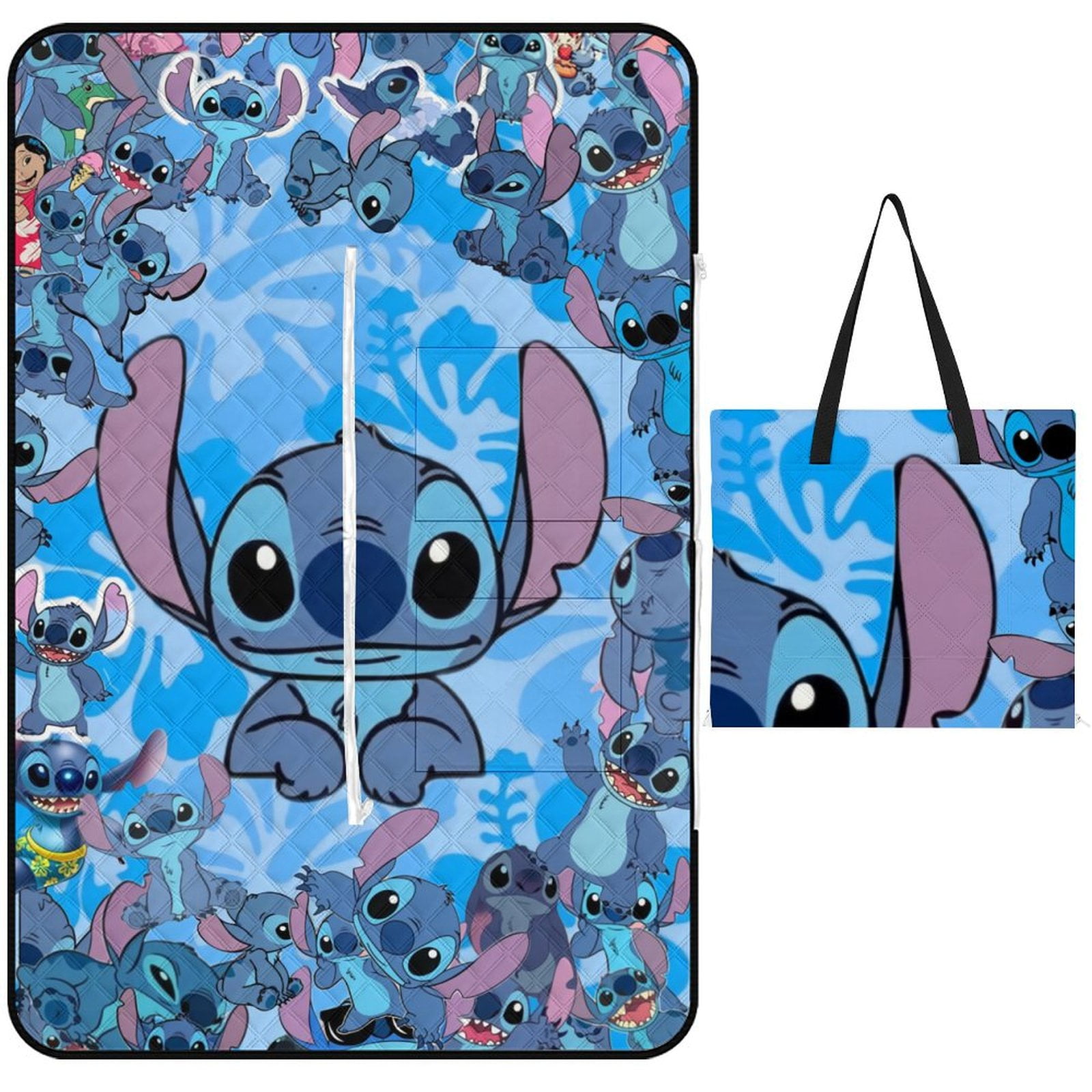 Jay Franco Disney Lilo And Stitch Picnic Blankets Extra Large - Beach Blanket Waterproof ...