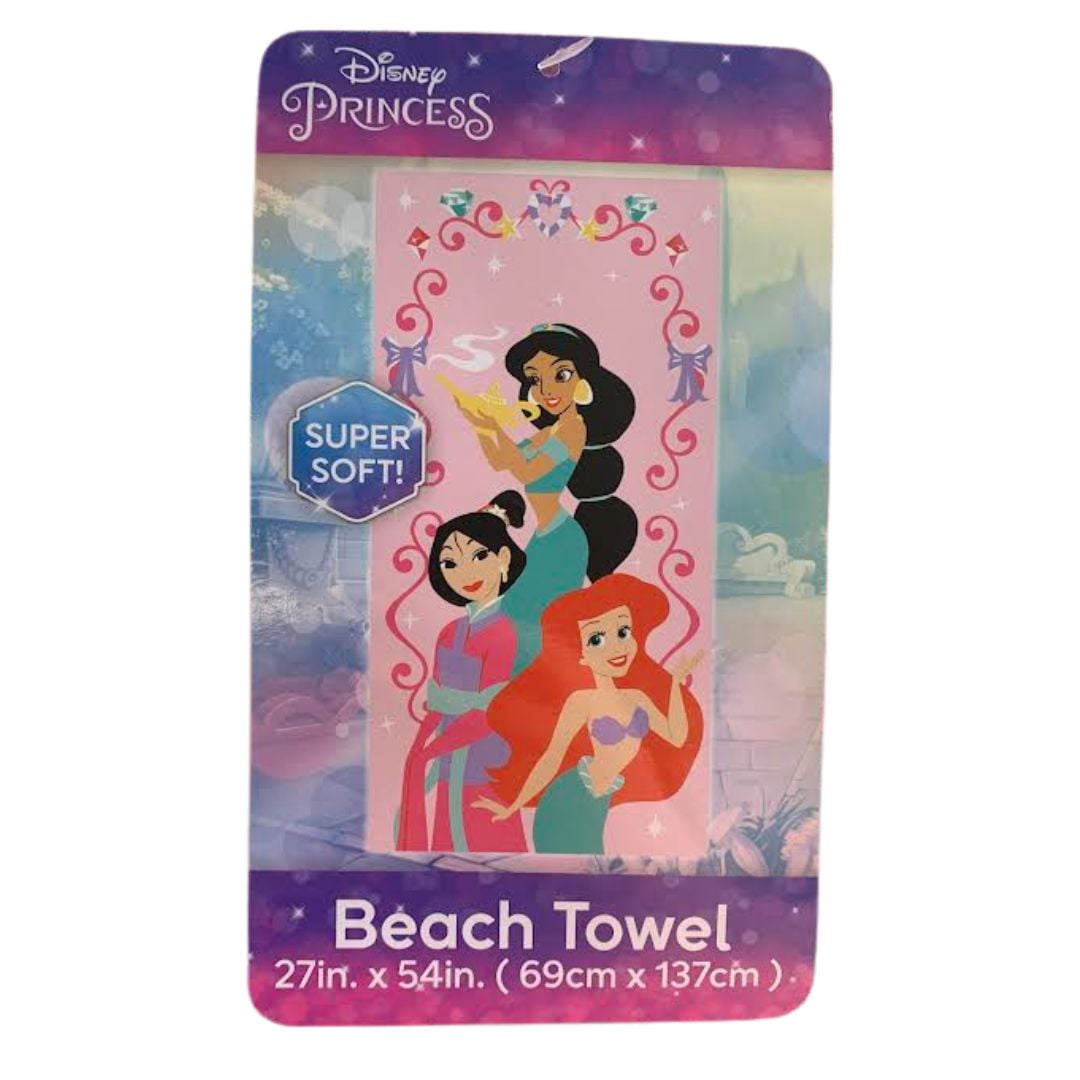 Jay Franco Disney Princess Beach Towel 27inx54in - Walmart.com
