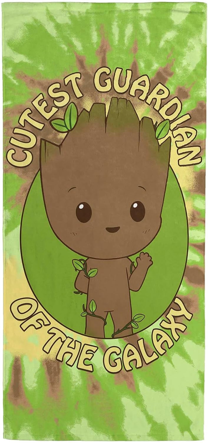 Jay Franco Marvel Guardians of The Galaxy Groot Kids Bath Pool Beach ...