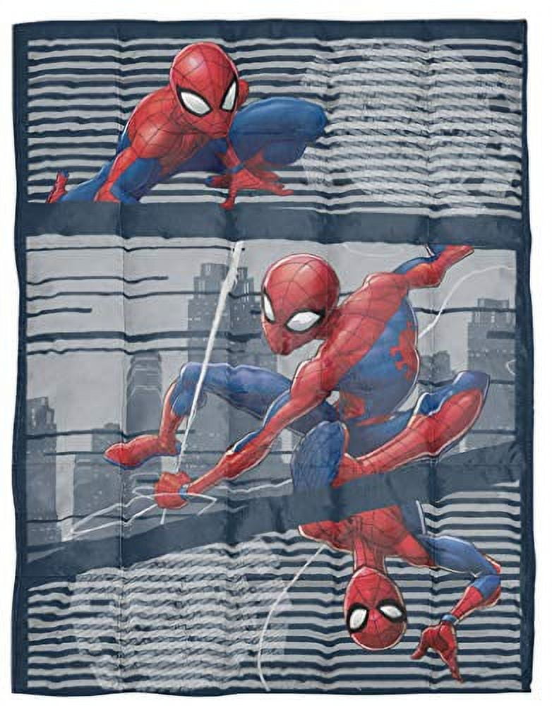 Jay Franco Marvel Spiderman 4.5 lbs Weighted Blanket - 36x48 inches ...