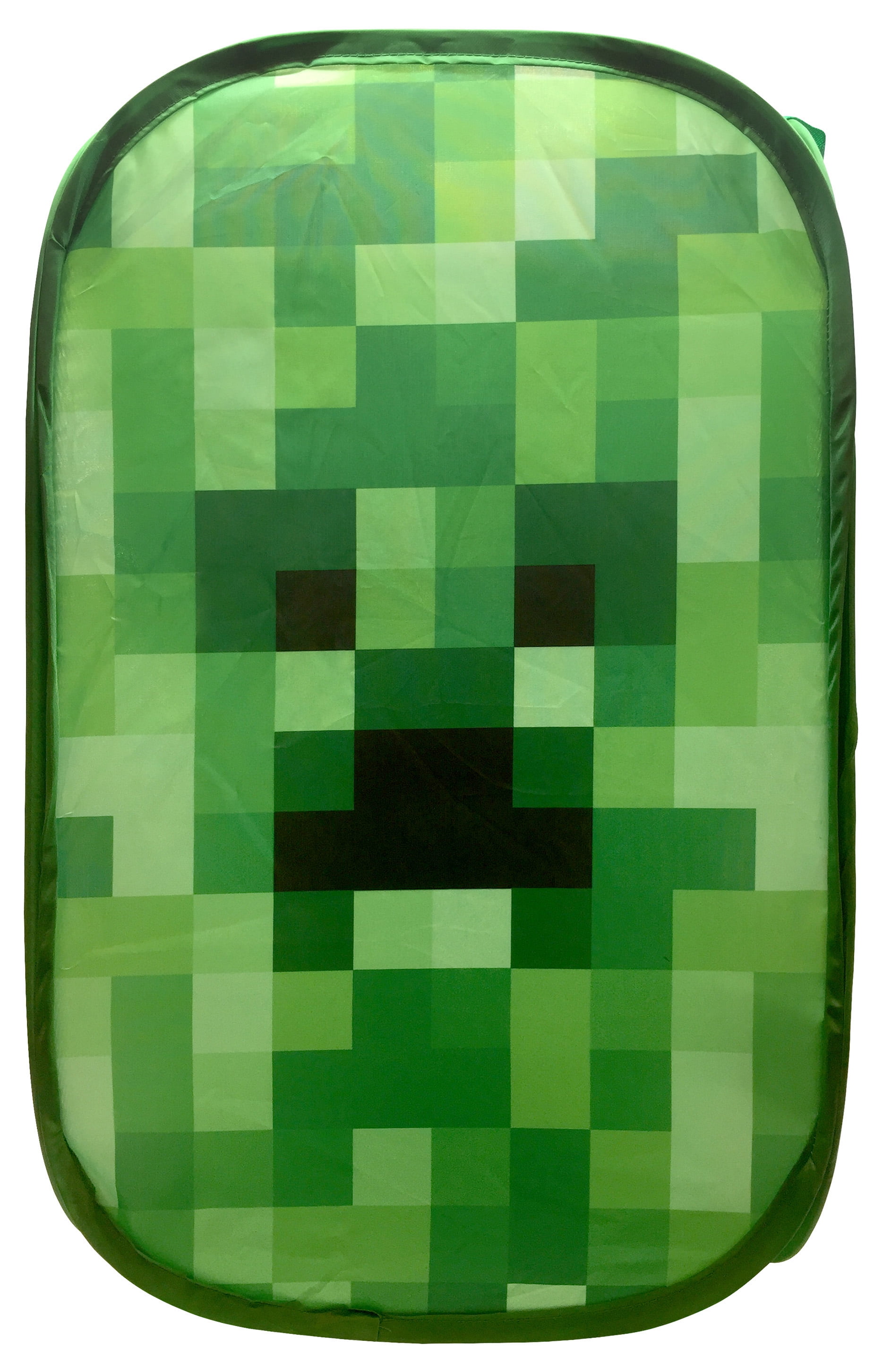 Minecraft Creeper Pop Up Laundry Basket for Kids, Video Game Themed ...