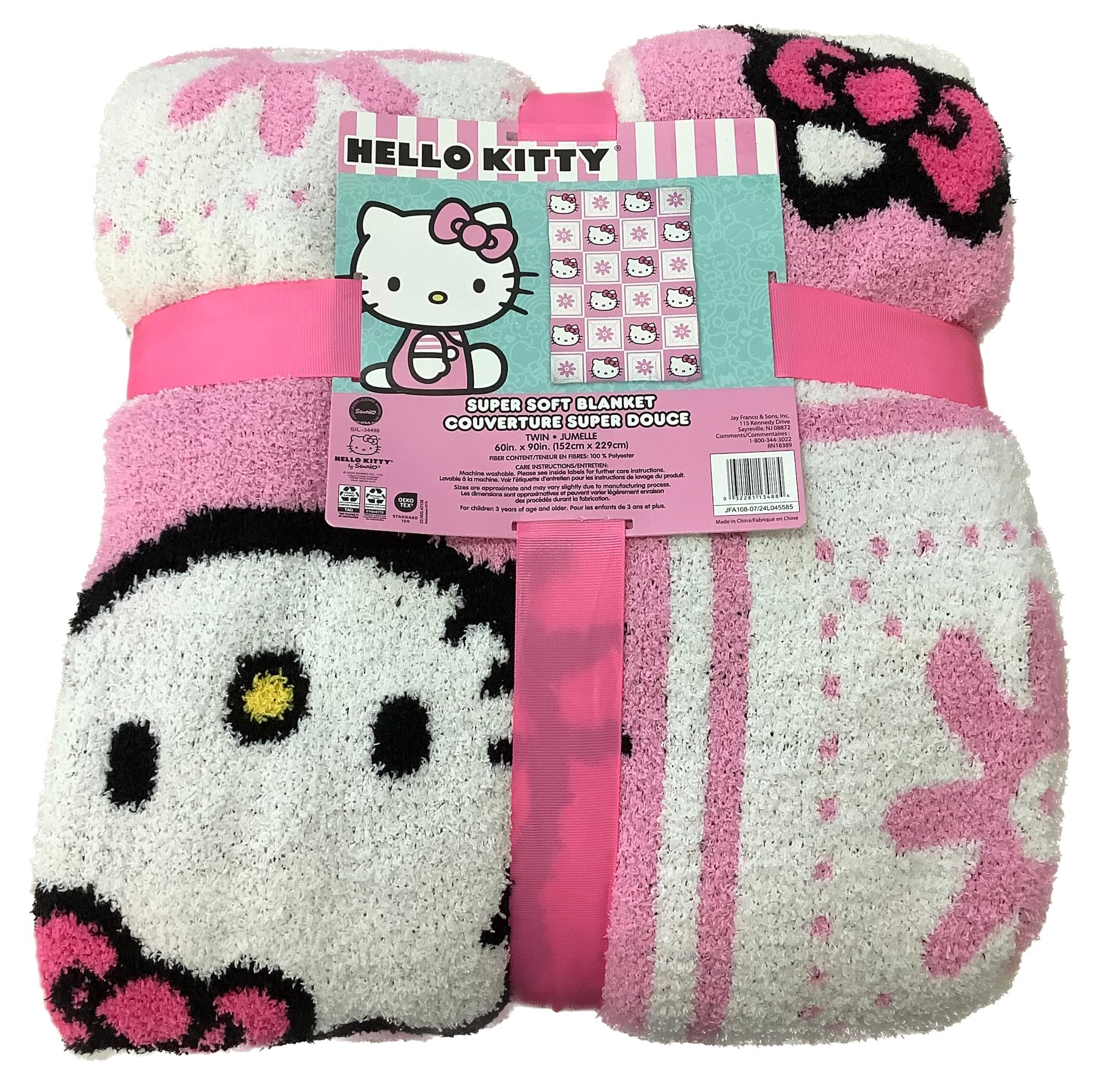 Jay Franco & Sons, Inc. Hello Kitty Blankets and Throws Hello Kitty ...