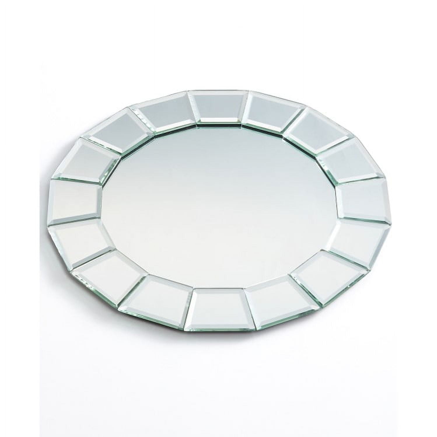 Mirror Charger Plate - 13 Diameter Glass Charger Plate - Walmart.com