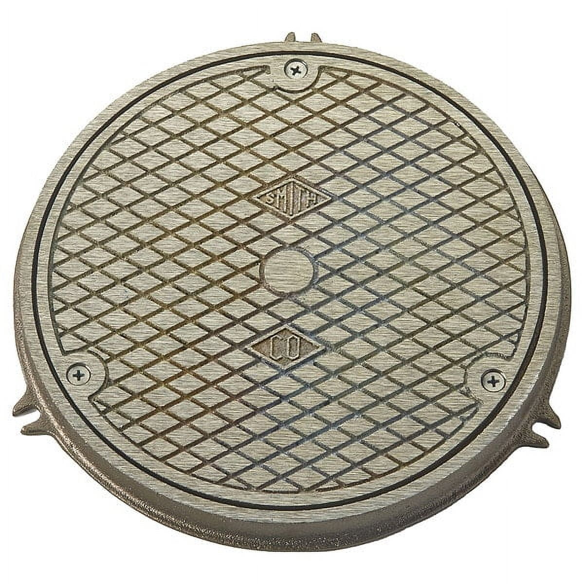 Jay R. Smith Manufacturing Cleanouts,Floor Access Cover,8-1/2 in. 4810 ...