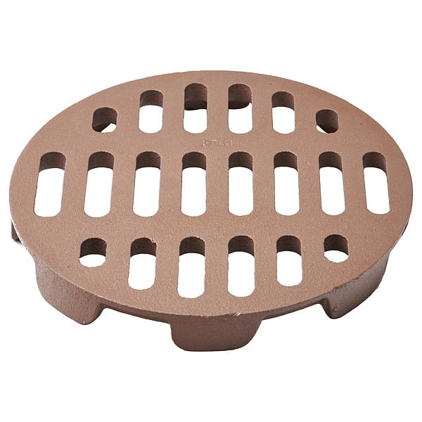 Jay R. Smith Manufacturing Drain Strainer,Cast Iron,Orange,11-1/2"L ...