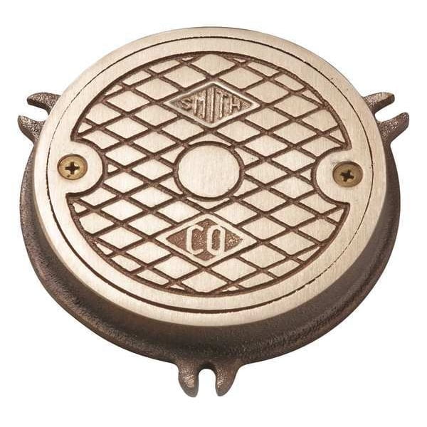 Jay R. Smith Manufacturing Floor Cleanout,3/4 in. H,Nickel Bronze 4810 ...