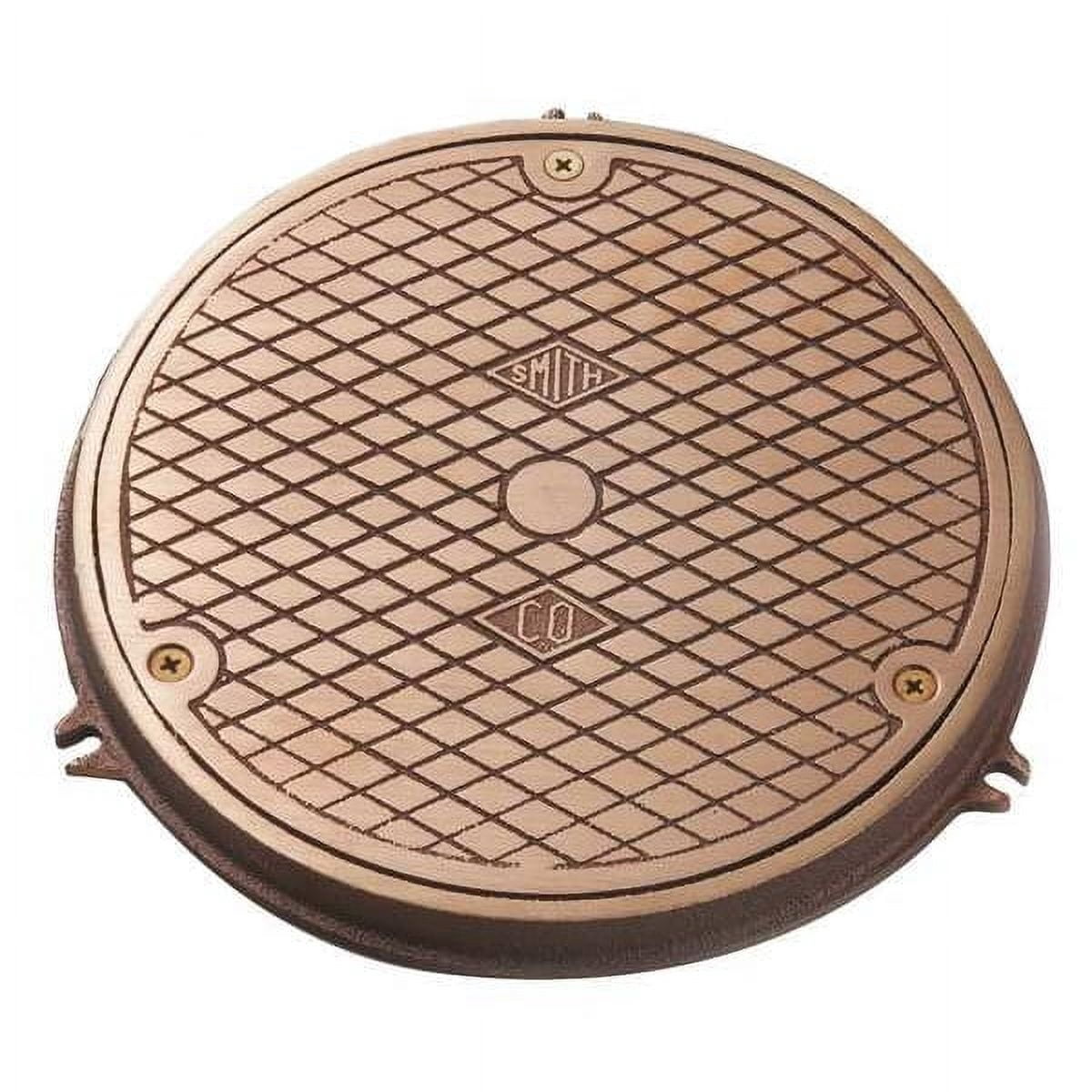 Jay R. Smith Manufacturing Floor Cleanout,Round,Nickel Bronze 4810-08PB ...