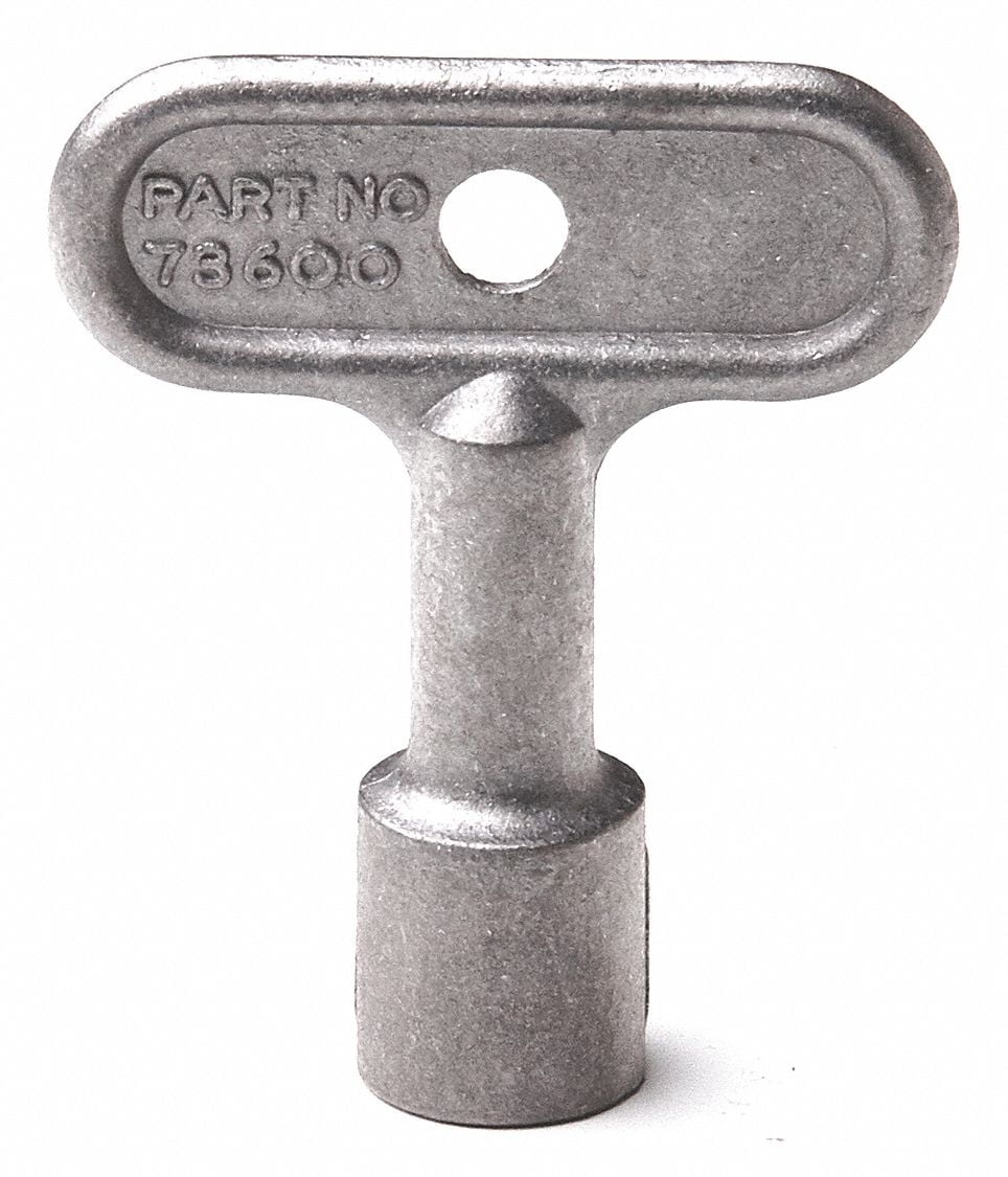Jay R. Smith Manufacturing Hydrant Key,Aluminum,Silver 5619-PART03 ...