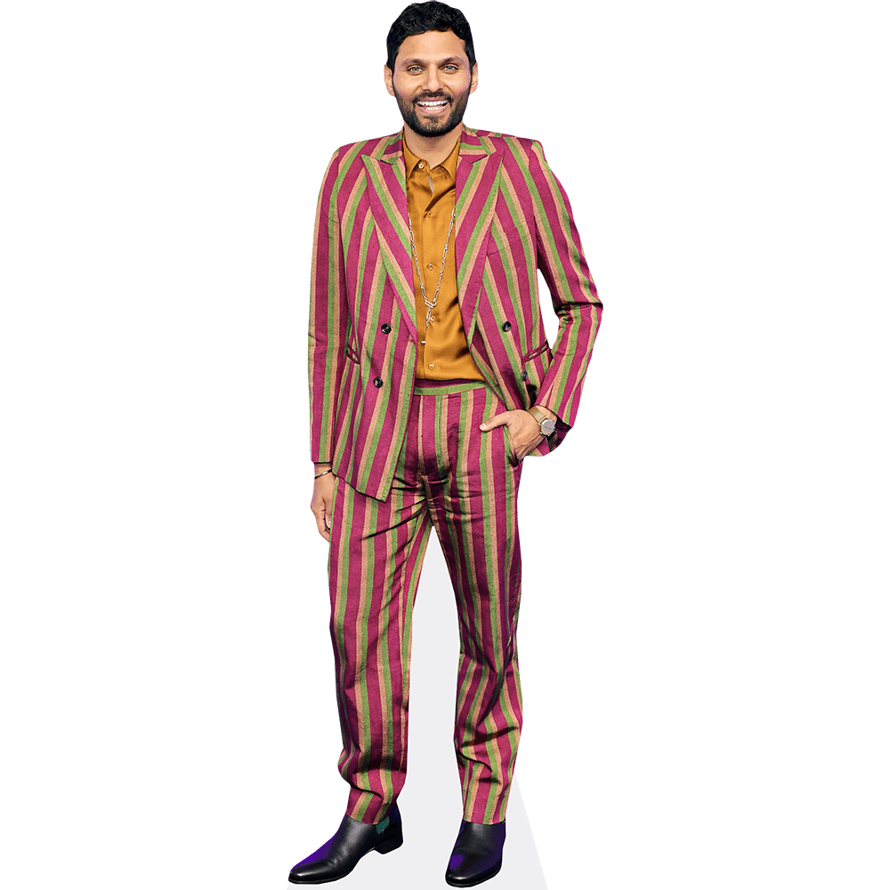 Jay Shetty (Stripes) Lifesize Cardboard Cutout Standee - Walmart.com