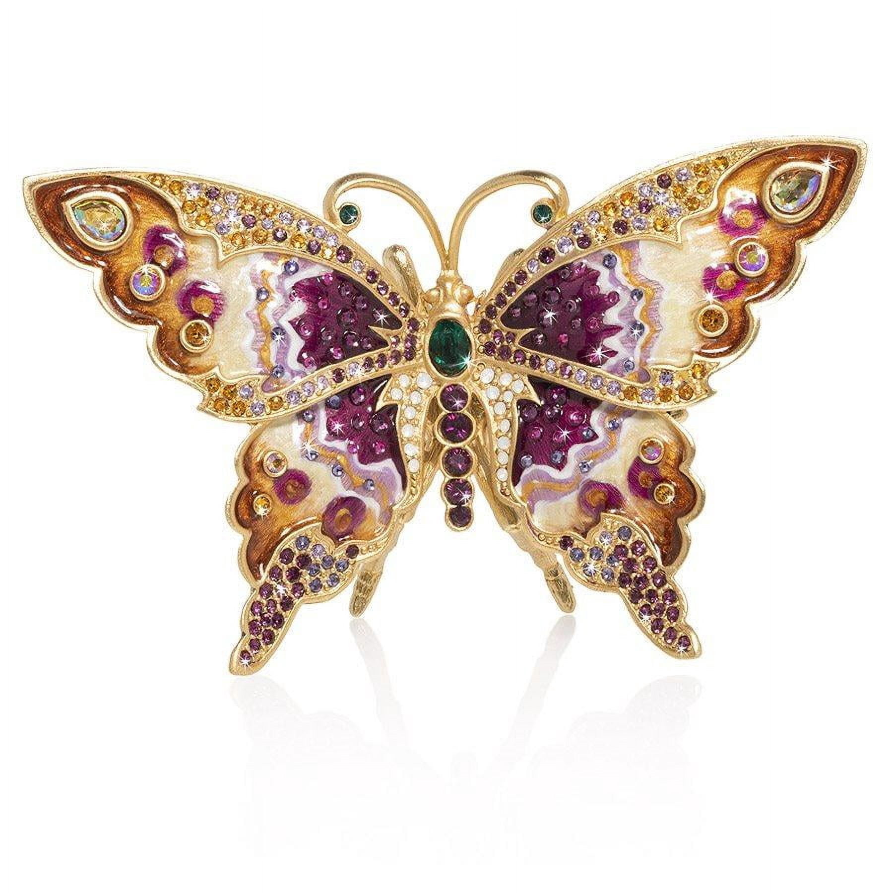 Jay Strongwater Lea - Butterfly Medium Figurine - SDH1927-256 - Walmart.com
