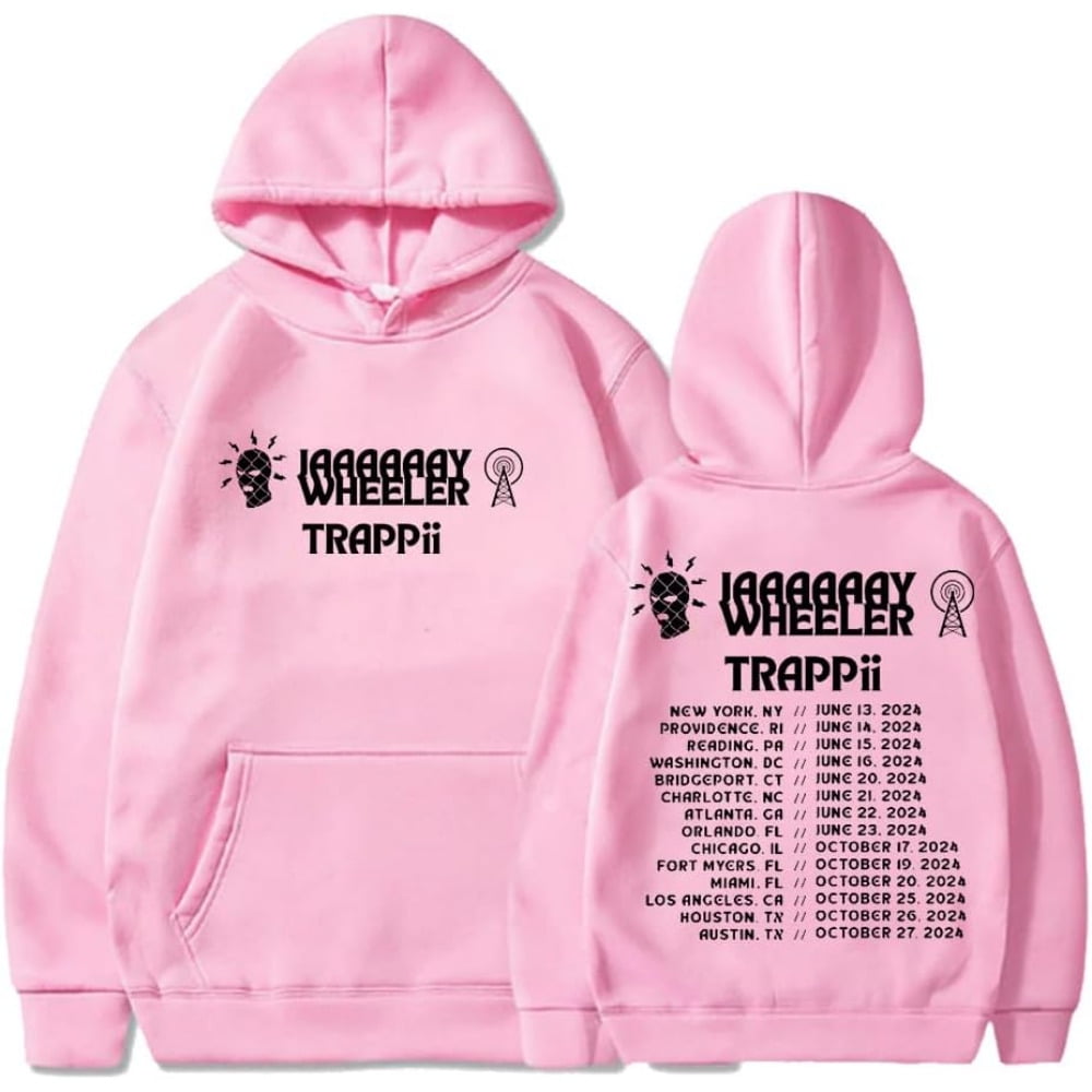 Jay Wheeler Hoodies TRAPPii Tour Merch Women Men Long Sleeve Casual ...