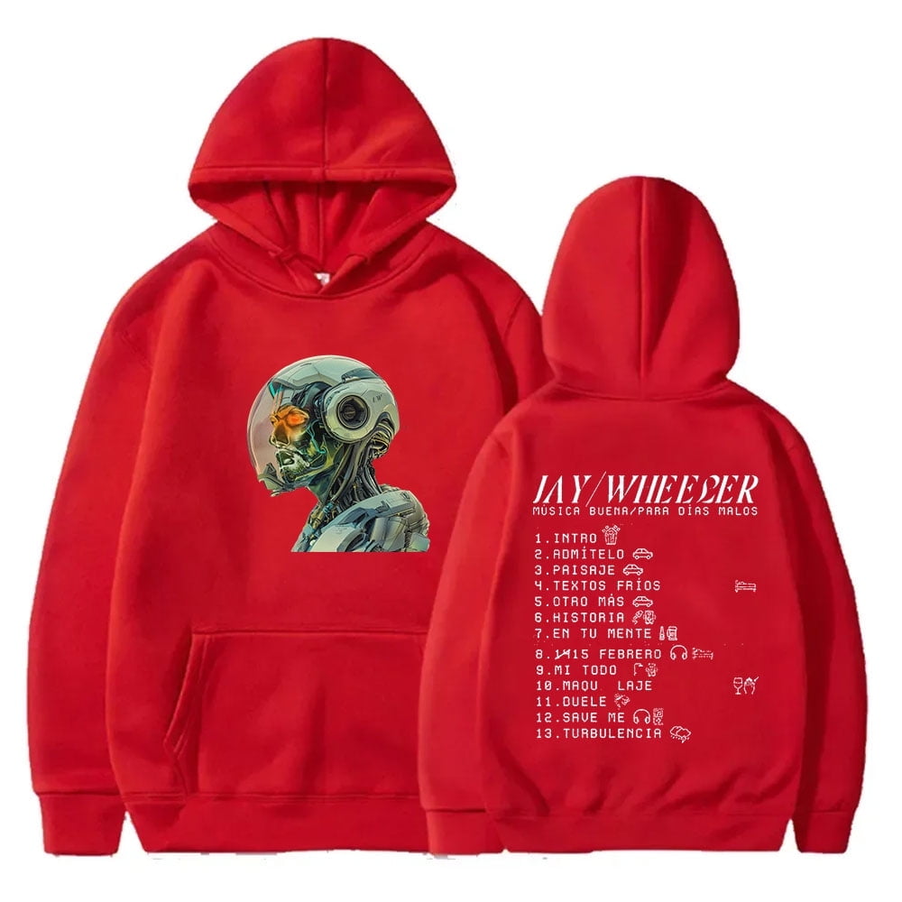 Jay Wheeler Musica Buena para Dias Malos Album Hoodies 2024 Tour Merch ...