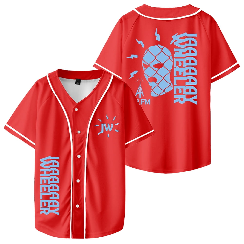 Jay Wheeler TRAPPii Merch Baseball Jersey Short Sleeve Shirts Women Men ...