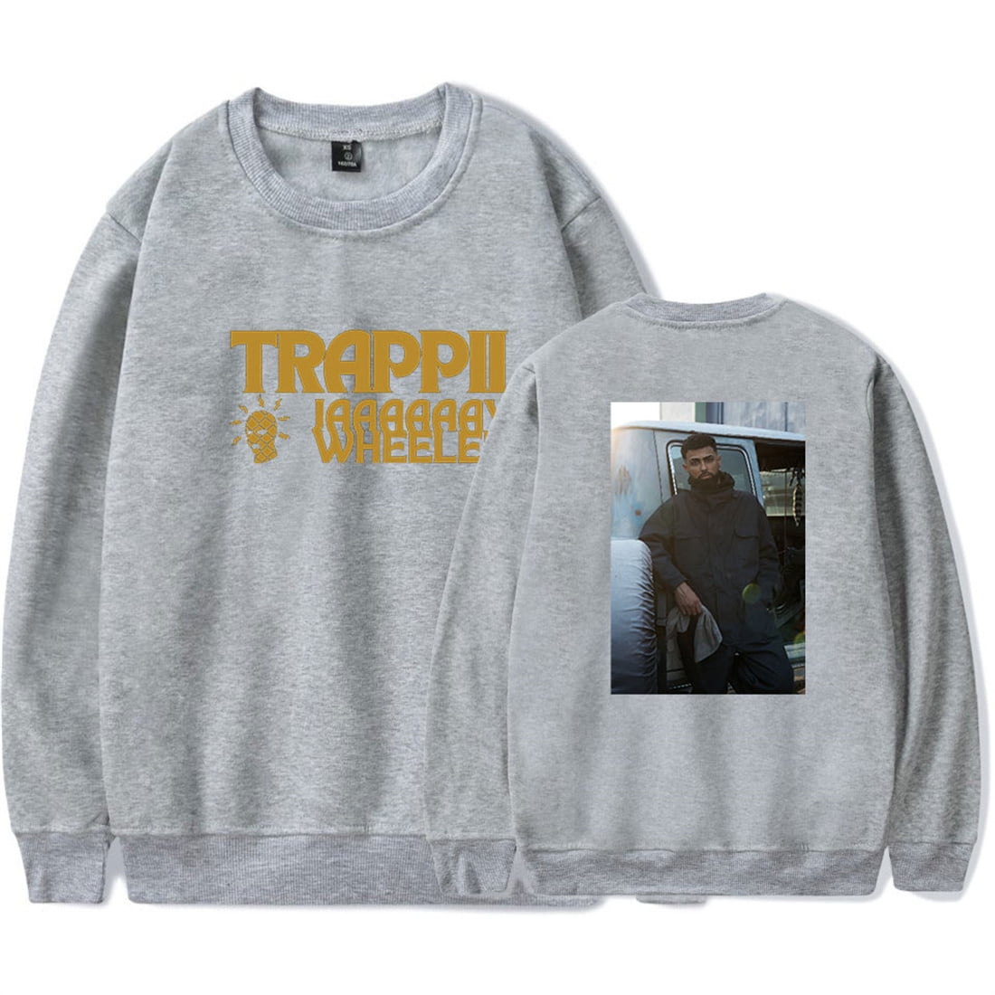 Jay Wheeler TRAPPii Tour Crewneck Sweatshirt Men Women Pullover Harajuku Clothes - Walmart.com