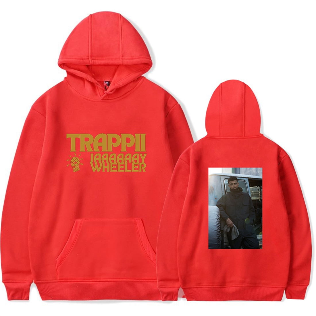 Jay Wheeler TRAPPii Tour Hoodie Fashion Clothes Hip Hop Pullover Casual ...