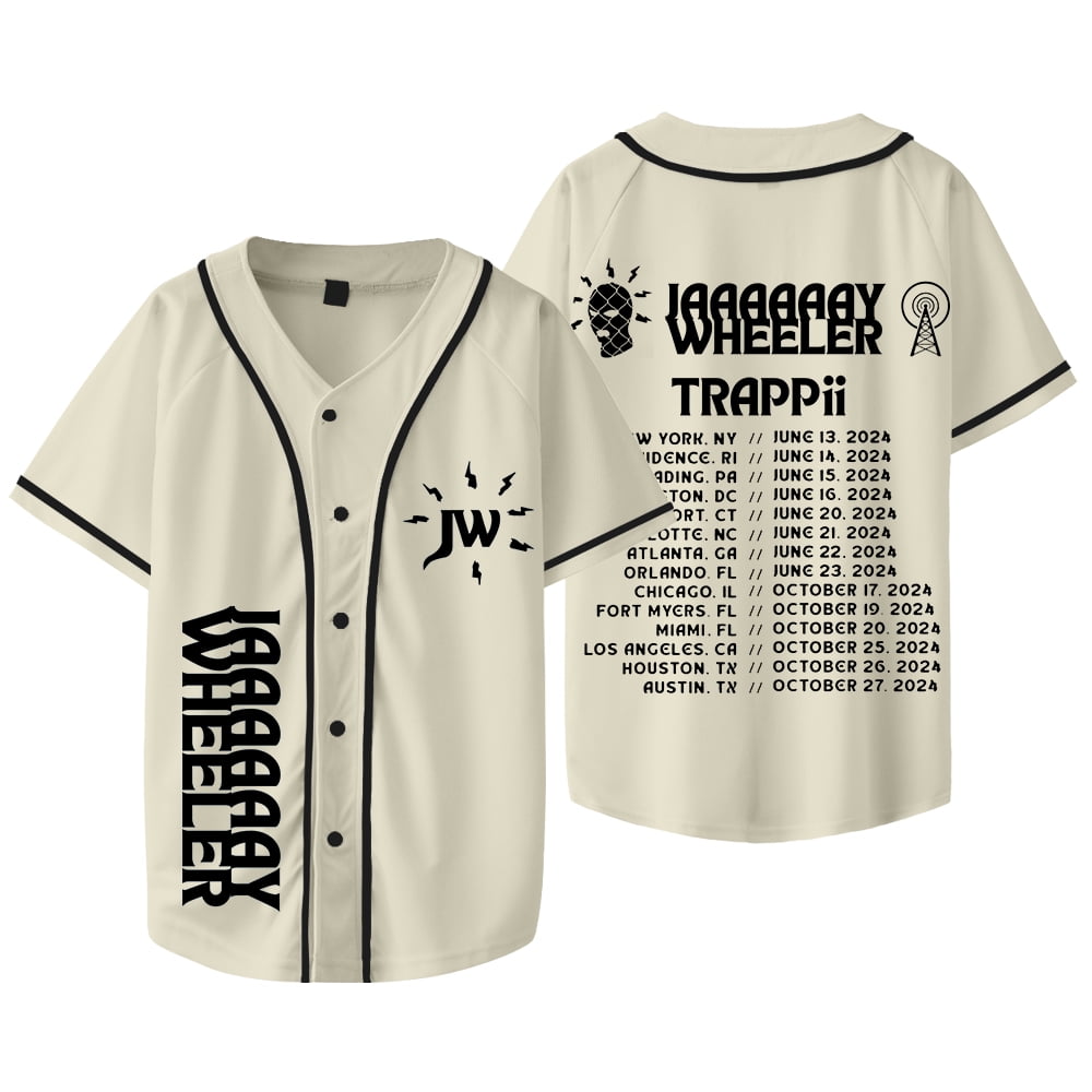 Jay Wheeler TRAPPii Tour Merch Baseball Jacket T-shirts Women Men ...