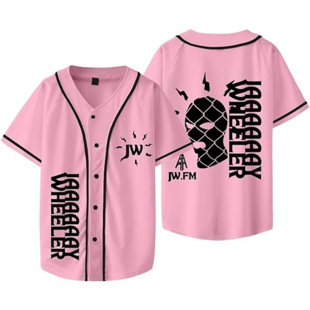 Jay Wheeler TRAPPii Tour Merch Baseball Jersey Shirt V-Neck Women Men ...