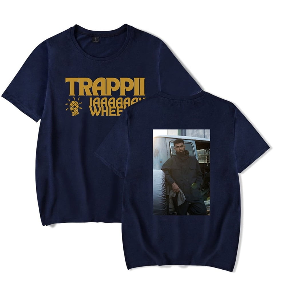 Jay Wheeler TRAPPii Tour T-Shirt Casual Short Sleeve Harajuku Crewneck ...