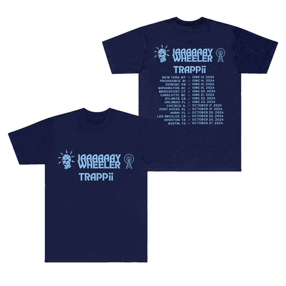 Jay Wheeler TRAPPii Tour T-shirts New Logo Merch Tee Summer Women Men ...