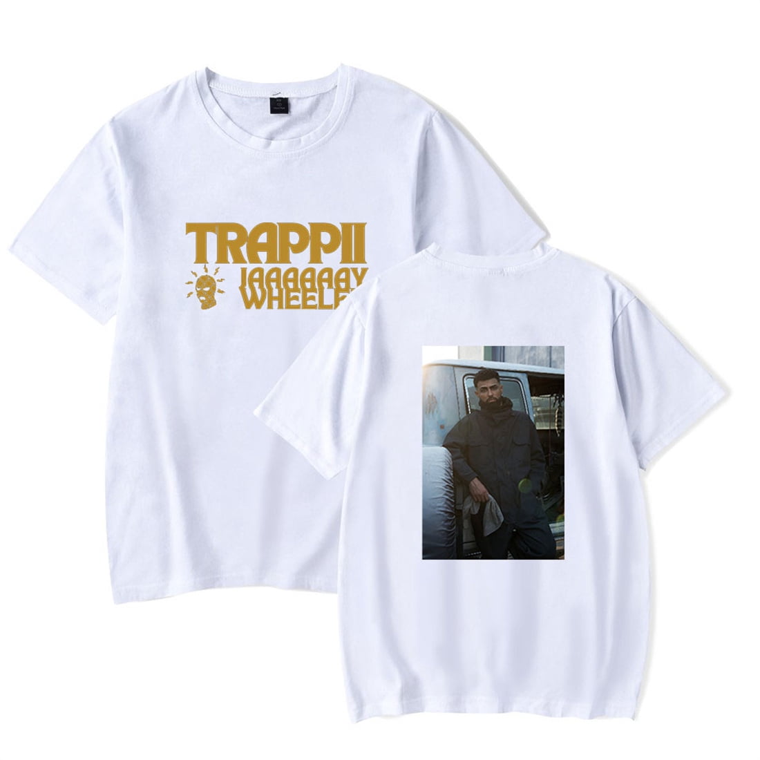 Jay Wheeler TRAPPii Tour Tshirt Casual Short Sleeve Harajuku Crewneck ...