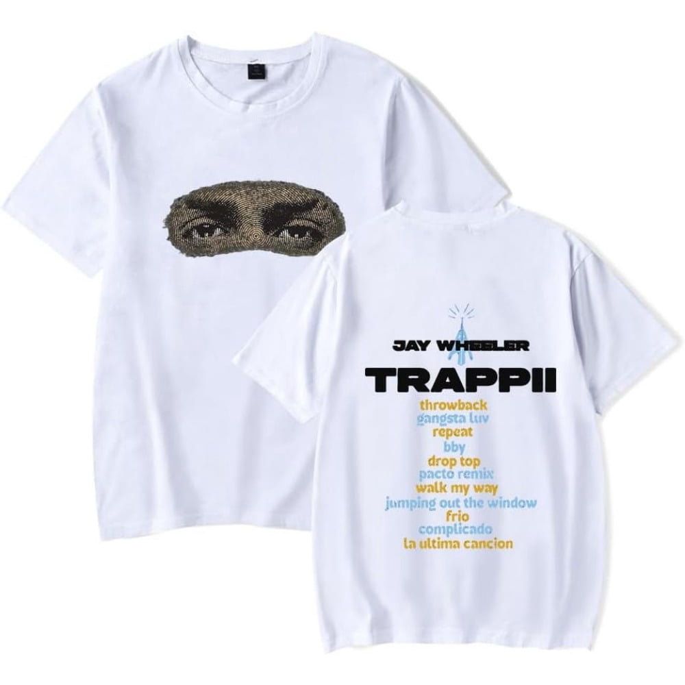 Jay Wheeler TRAPPii Vision T-shirt Fashion Printed Round Neck Top ...
