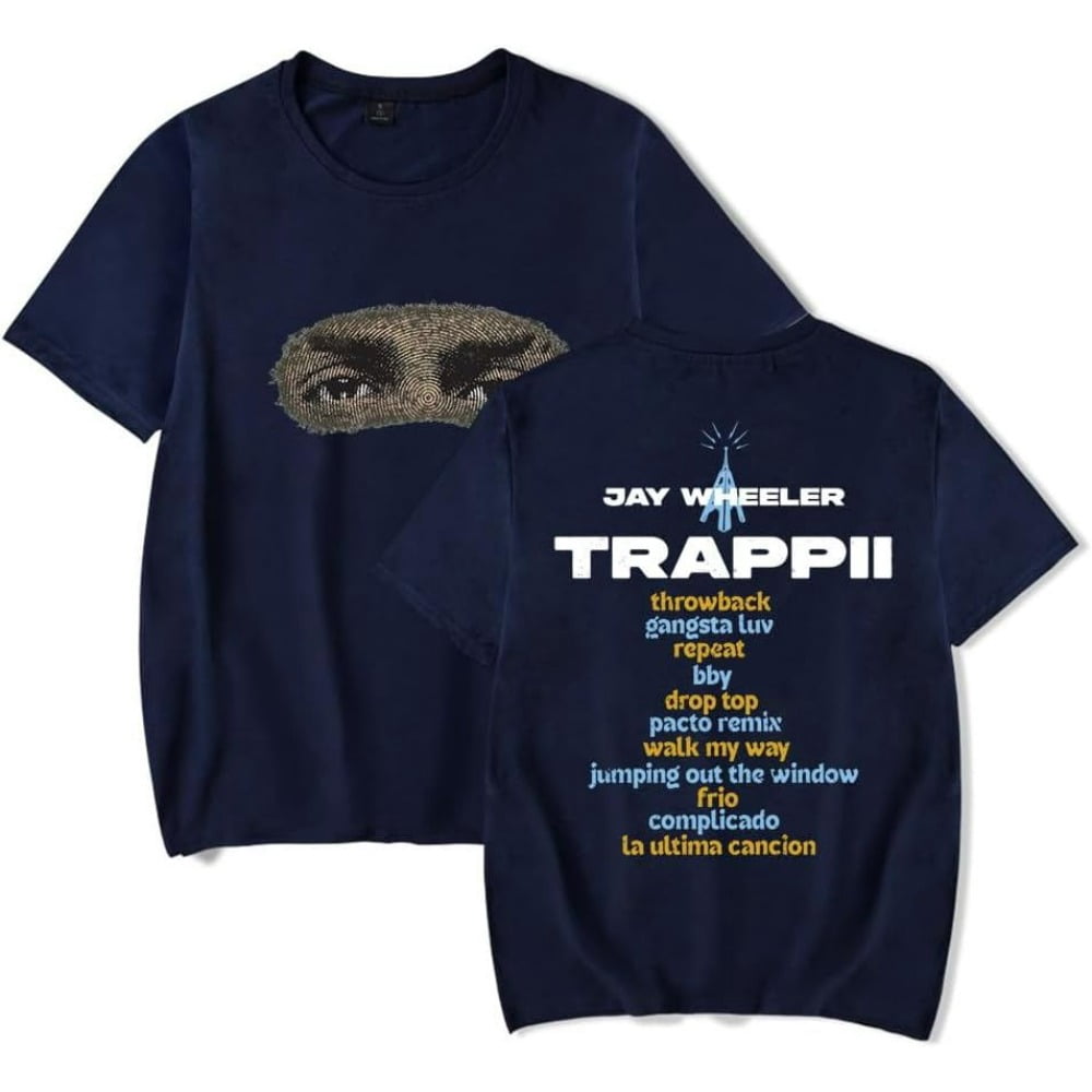 Jay Wheeler TRAPPii Vision T-shirt Fashion Printed Round Neck Top ...